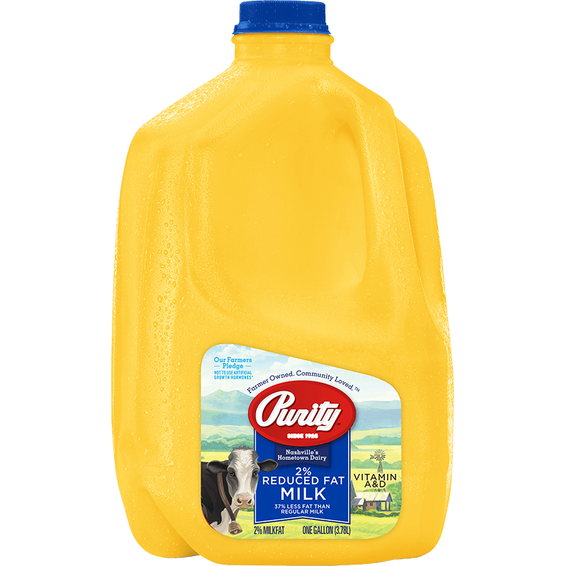 2% Reduced-Fat Milk Plastic Gallon - Purity™ Dairy